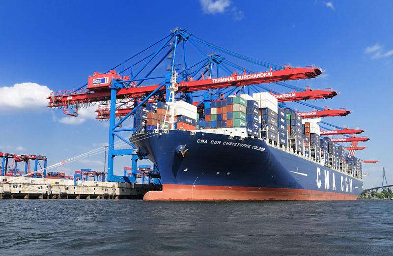 9722 HHLA Container Terminal Burchardkai; Containerbruecken ...