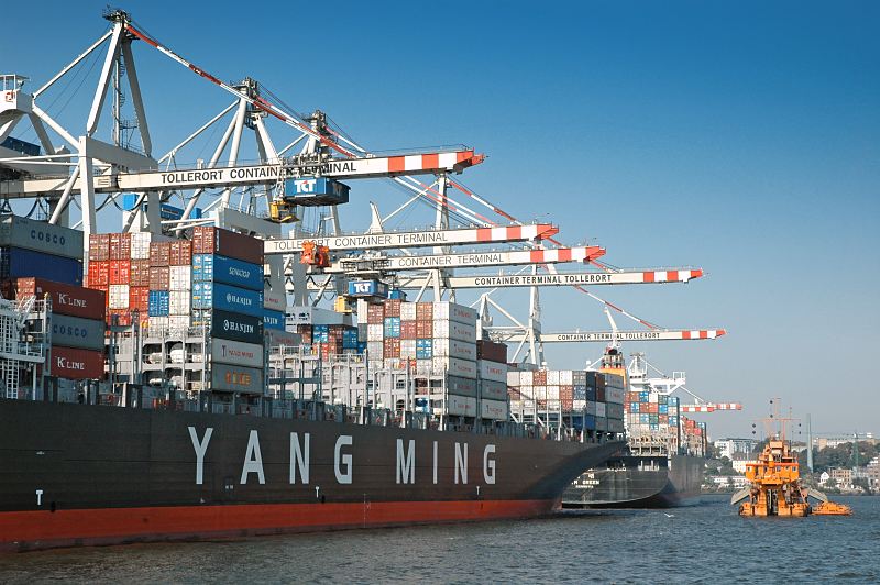 Hamburg-Fotografie; Bilder aus dem Hamburger Hafen - Container Terminal ...